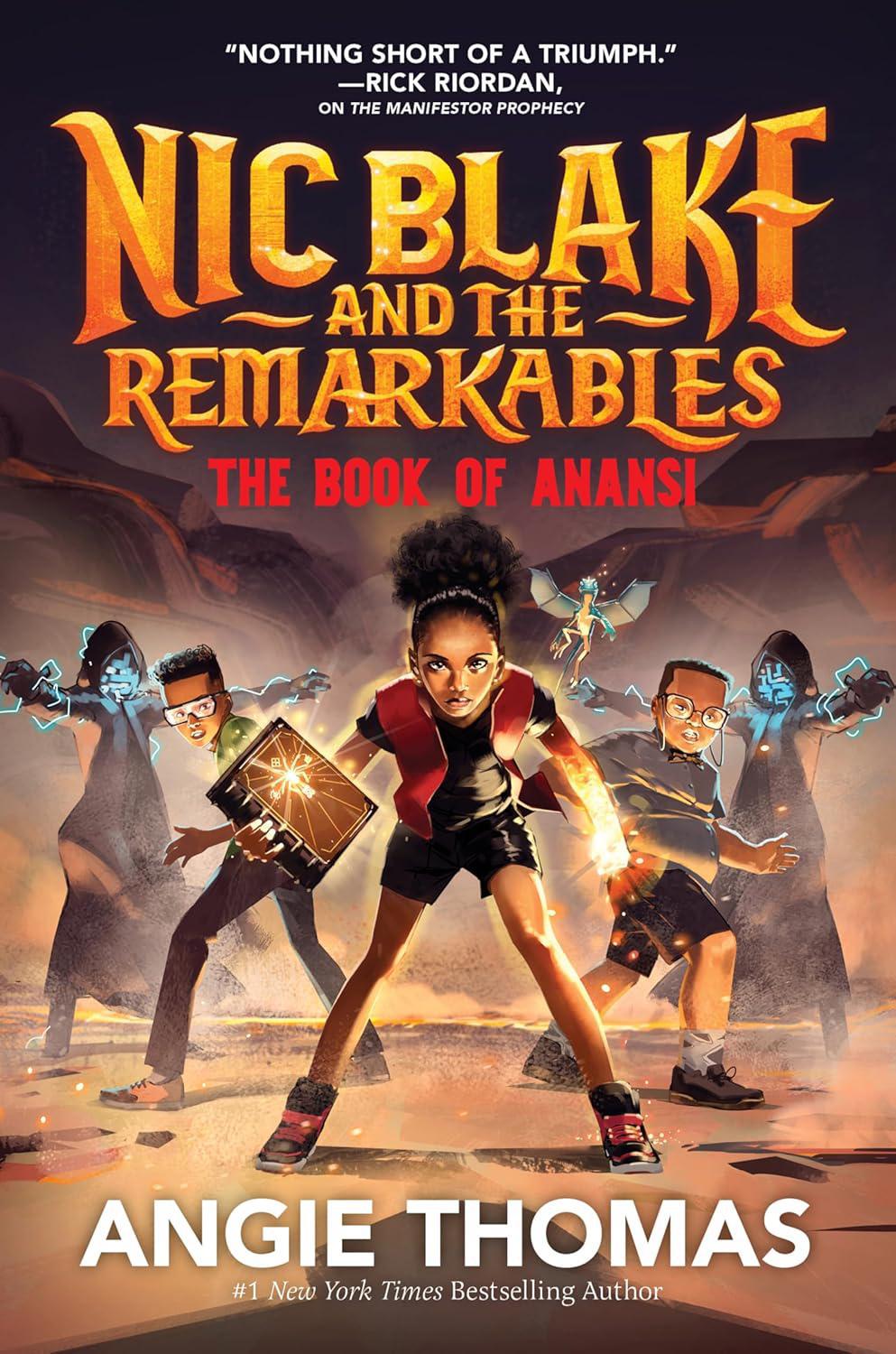 Nic Blake and the Remarkables: The Book of Anansi (autographed) – Urban ...